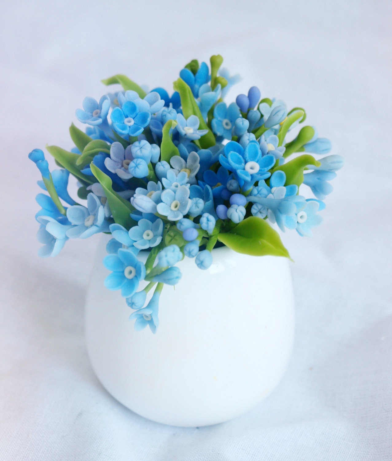Forget Me Not Silk Flowers