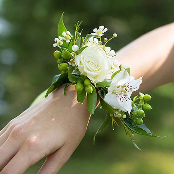 Rustic Wrist Corsage - Etsy