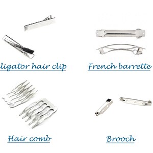 Raspberry Hair Clip - Red Flower Barrette, Floral Hair Comb - Etsy