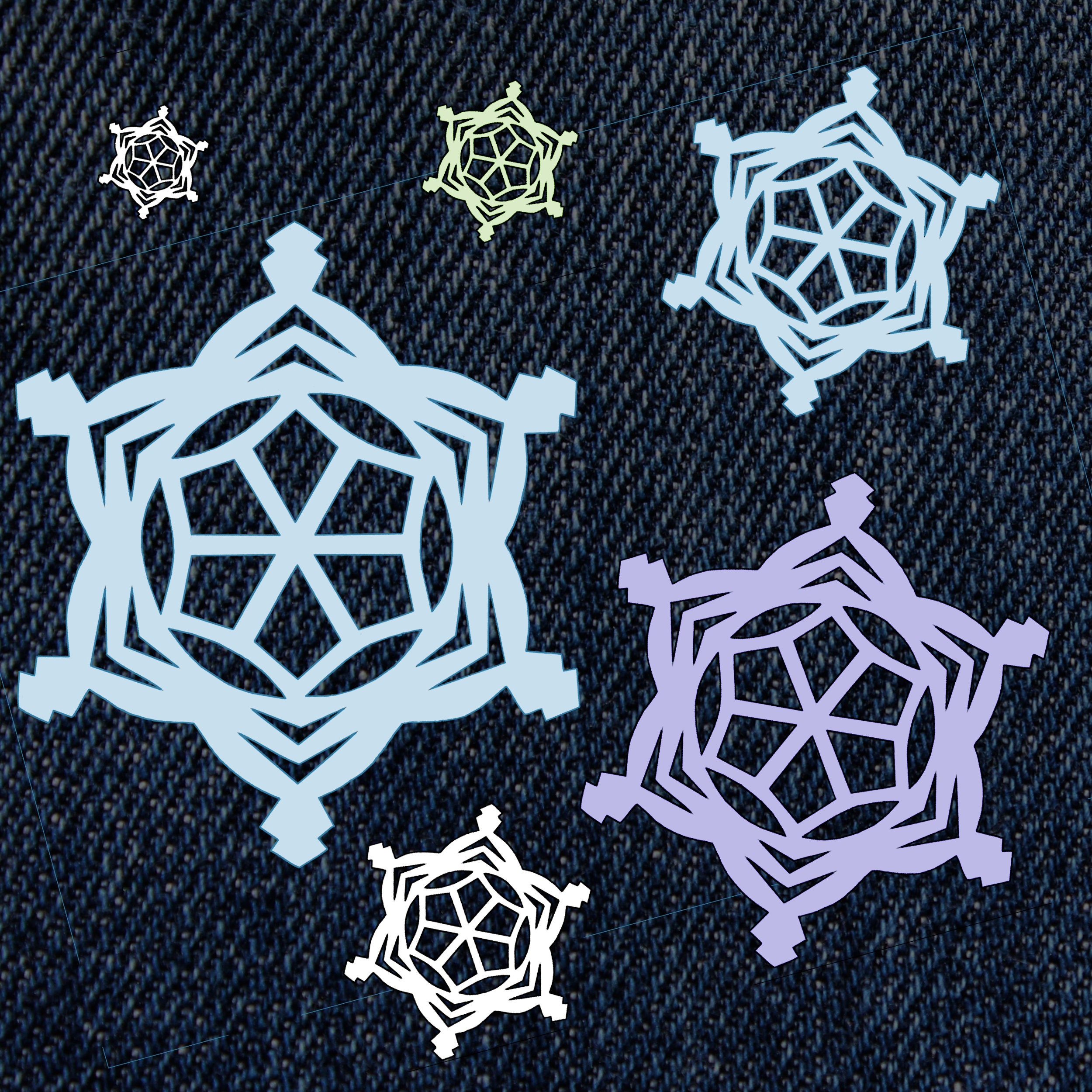 Snowflake Papercut Template, Snow Stencil, Window Art, Winter ...