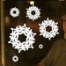 Snowflake Papercut Template, Snow Stencil, Window Art, Winter ...