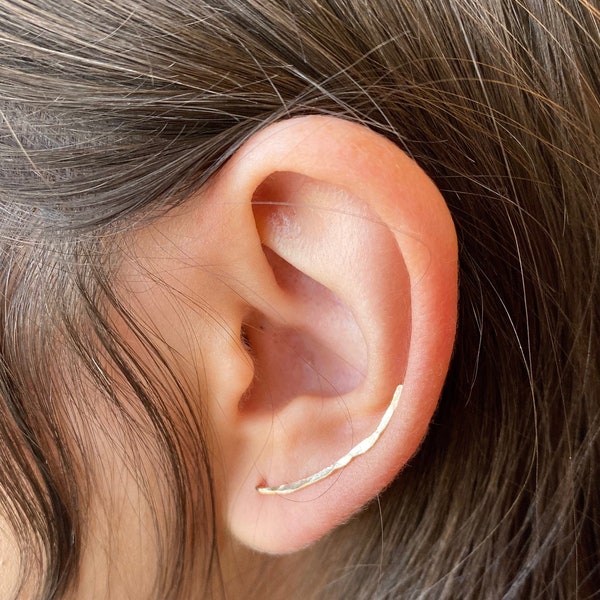 Curved Ear Crawlers - Etsy