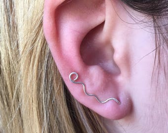 Creeper earrings | Etsy