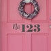 Personalised Door Number, Front Door Sticker, Custom Decal, Bespoke ...