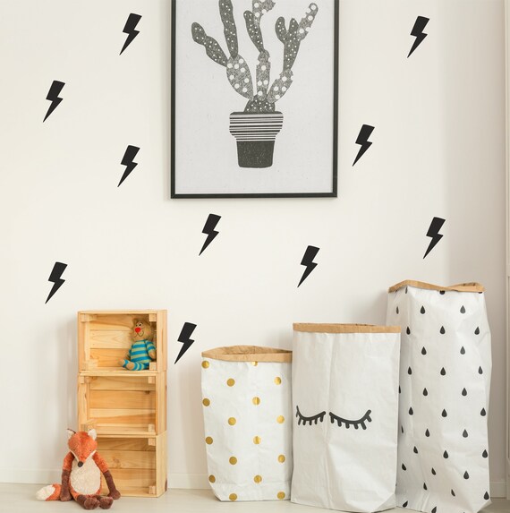Lightning Bolt Vinyl Stencil Painting Craft Supplies & Tools Visual ...