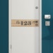 Personalised Door Number Front Door Sticker Custom Decal - Etsy