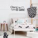 Once Upon A Time Wall Sticker Decal Vinyl Stencil Word Quote DIY Vinyl ...