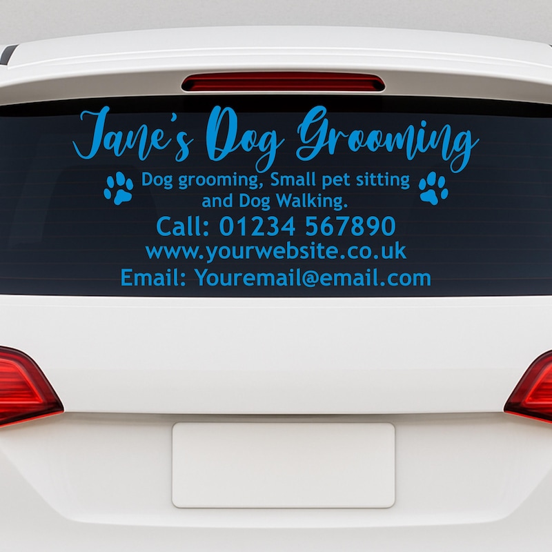 Dog Decal Magnets - Etsy UK