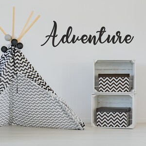 Personalised Wall Sticker Decal, Script Bespoke Name Text, Kids Bedroom ...