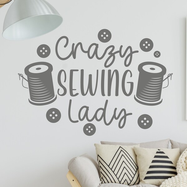 Sewing Wall Decal - Etsy