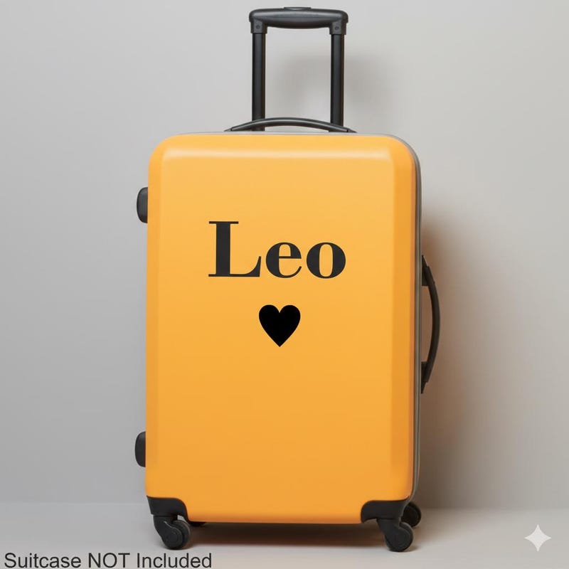 Suitcase Stickers - Etsy UK