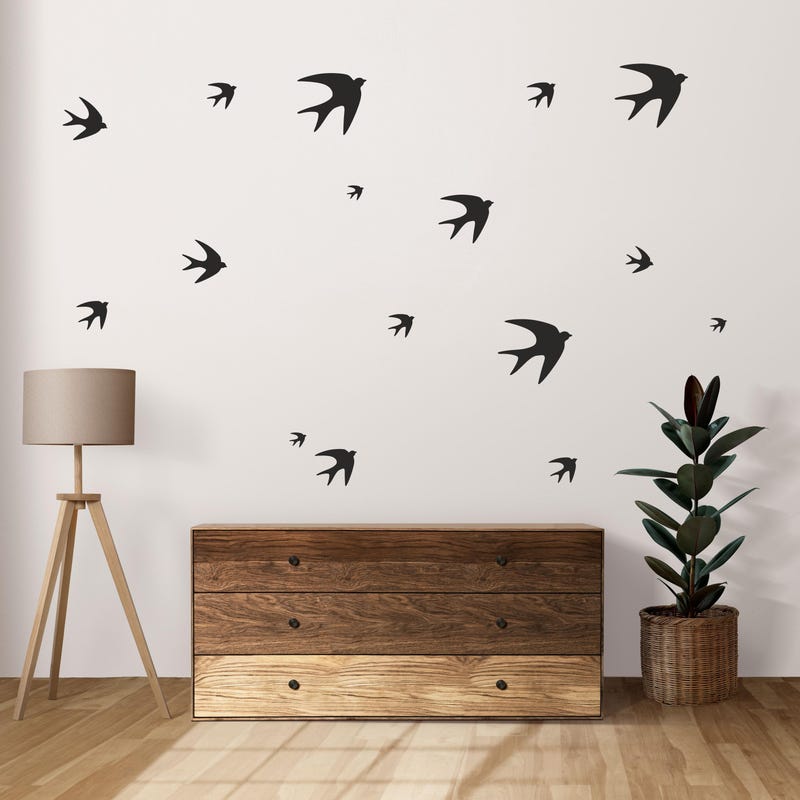 Swallow Decal - Etsy