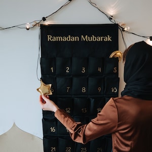 Ramadan Calendar Countdown Calendar Days to Eid Countdown Fabric ...