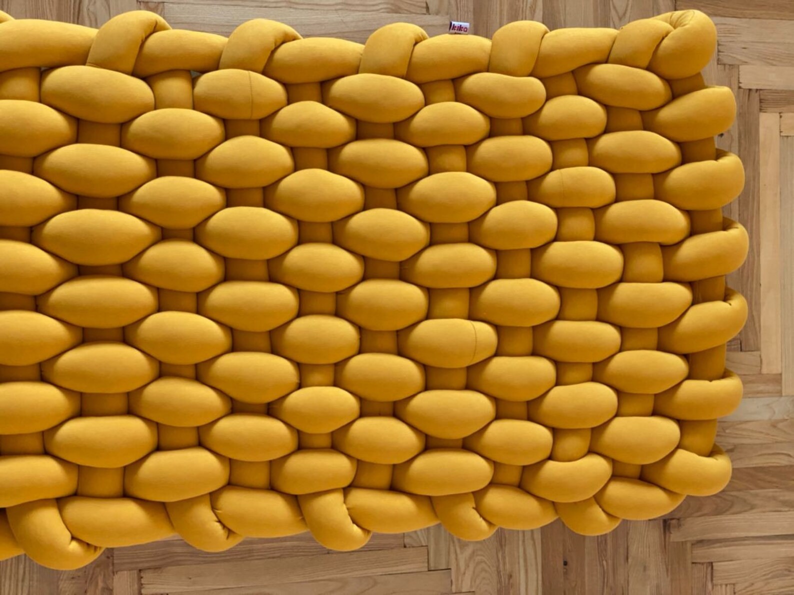 Nursery Rug Montessori Play Mat Floor Knot Pillow Pink - Etsy UK