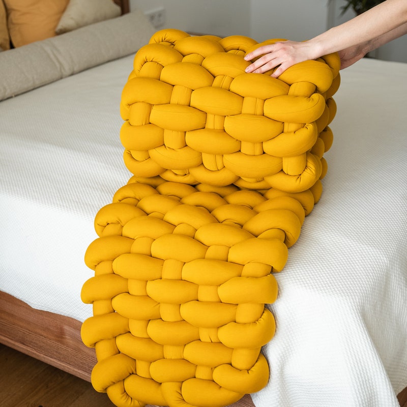 Bed Runner Knit - Etsy