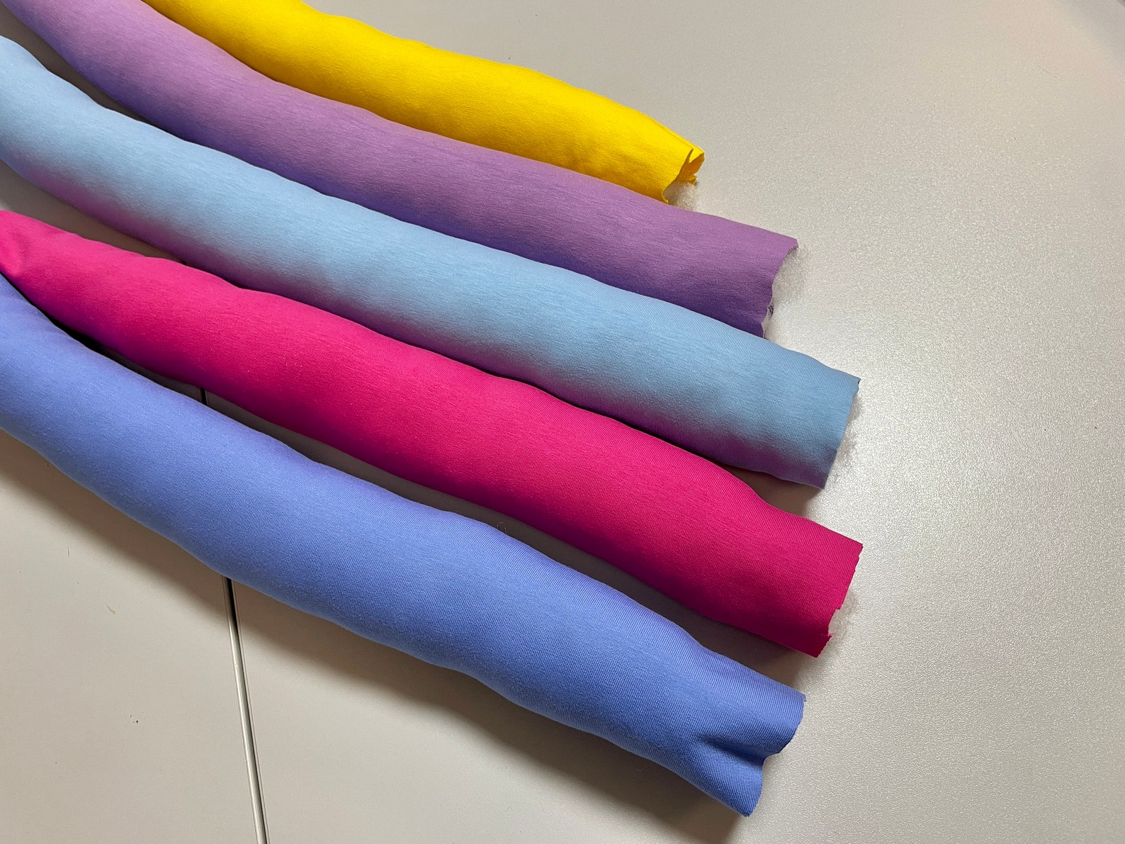 Cotton Tube Yarn Stuffed Cotton Jersey Tubes Soft 2'' Inches Tubes for ...