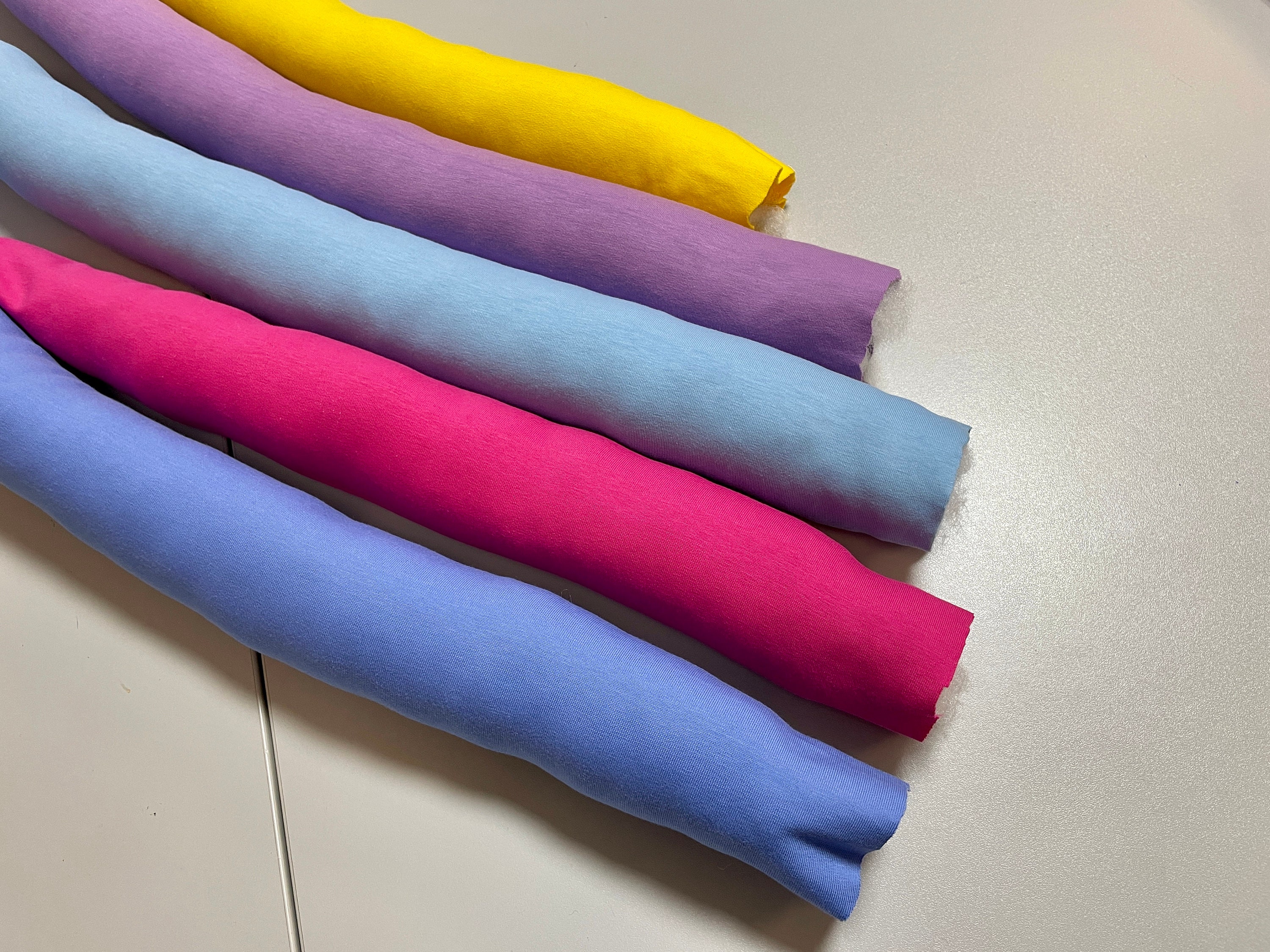Cotton Tube Yarn Stuffed Cotton Jersey Tubes Soft 2'' Inches Tubes for ...