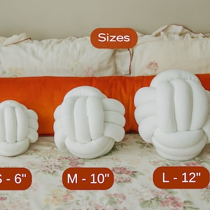 Red Home Decor Knot Pillow Ball Throw Pillows Decorative Pillow Trendy ...