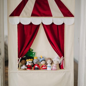 Doorway Puppet Theatre Pretend Play Playhouse Indoor Stage Shadow Show ...