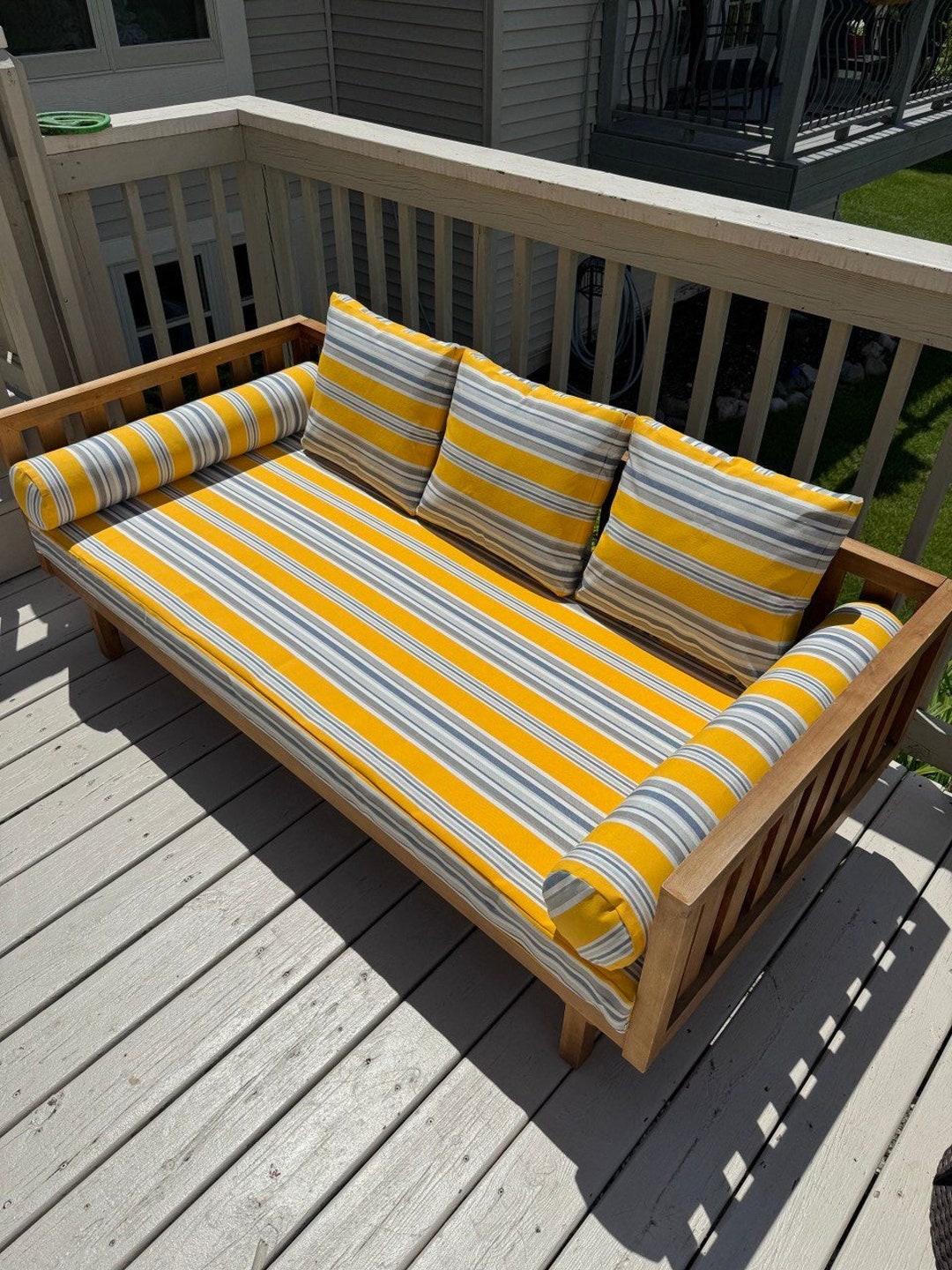 Outdoor Mattress COVER Waterproof UV Proof Cushion Cover Custom Outdoor ...