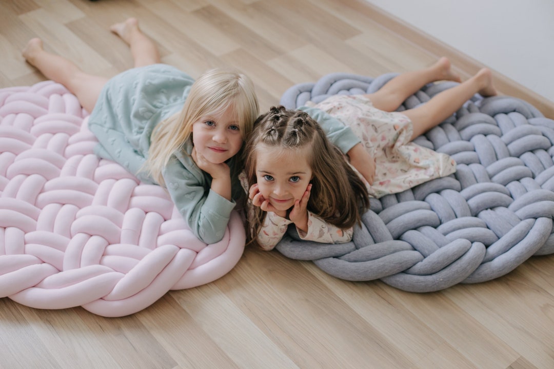 Floor Mat Round Rug Montessori Furniture Nursery Decor - Etsy