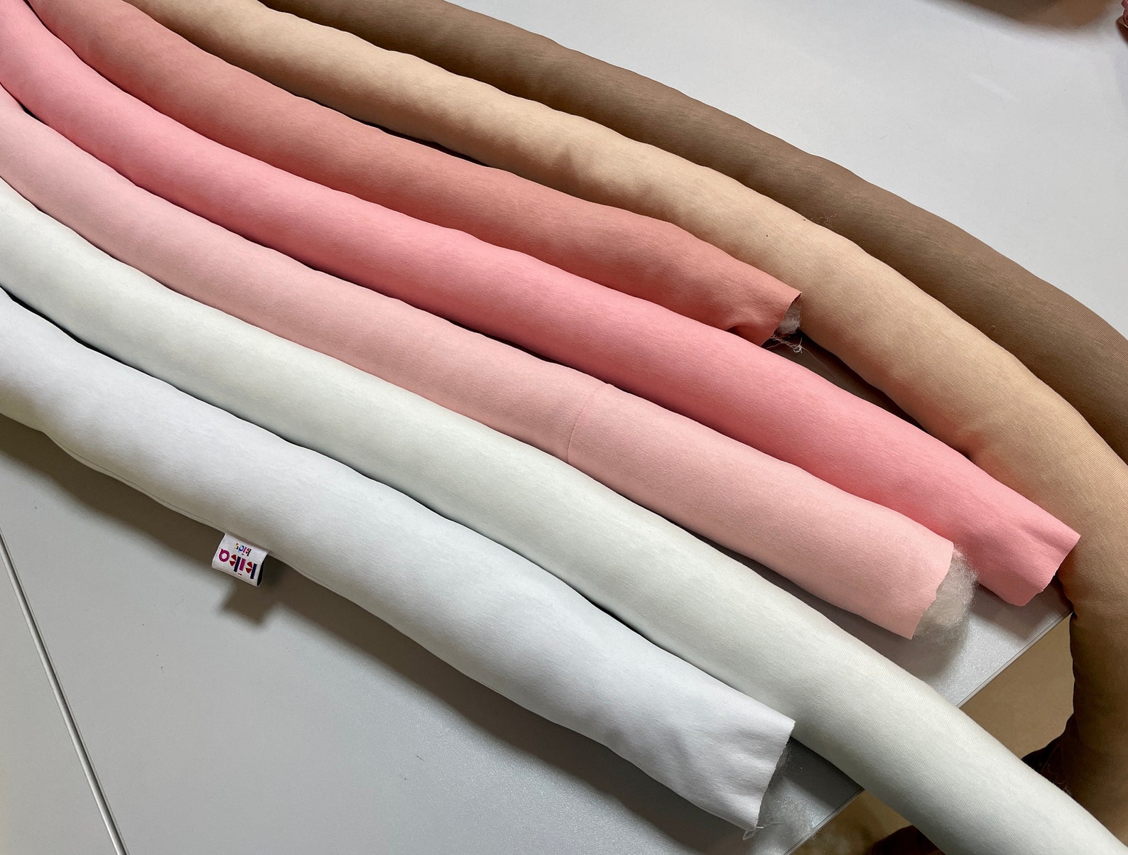 Cotton Tube Yarn Stuffed Cotton Jersey Tubes Soft 2'' Inches Tubes for ...