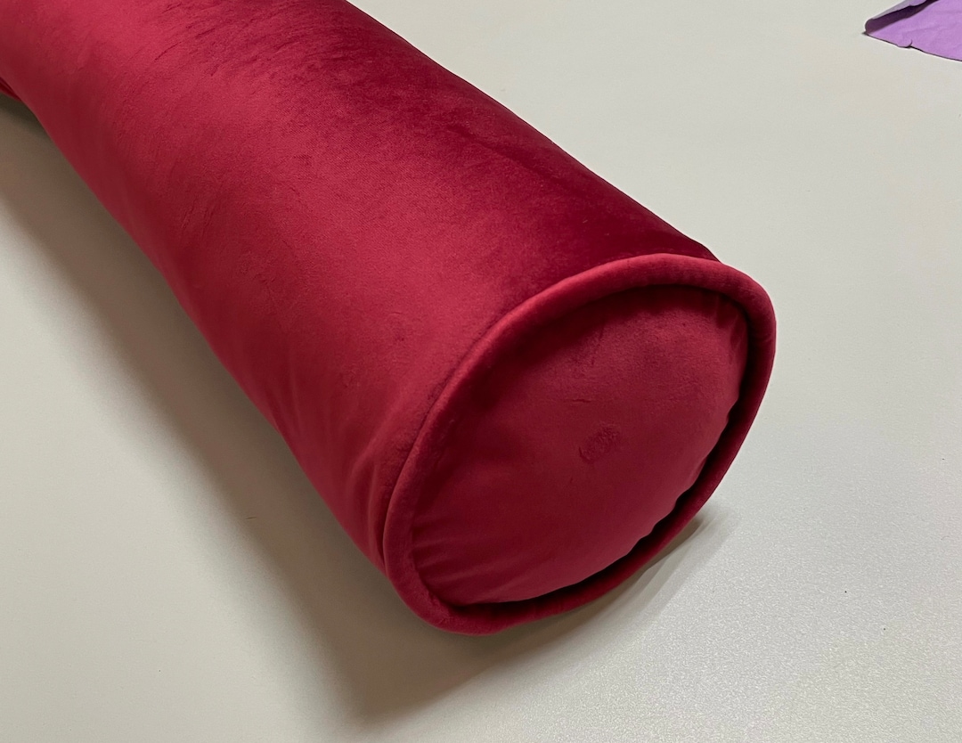 Extra Long Bolster Pillows With Piping Long Velvet Bolster Bolster ...