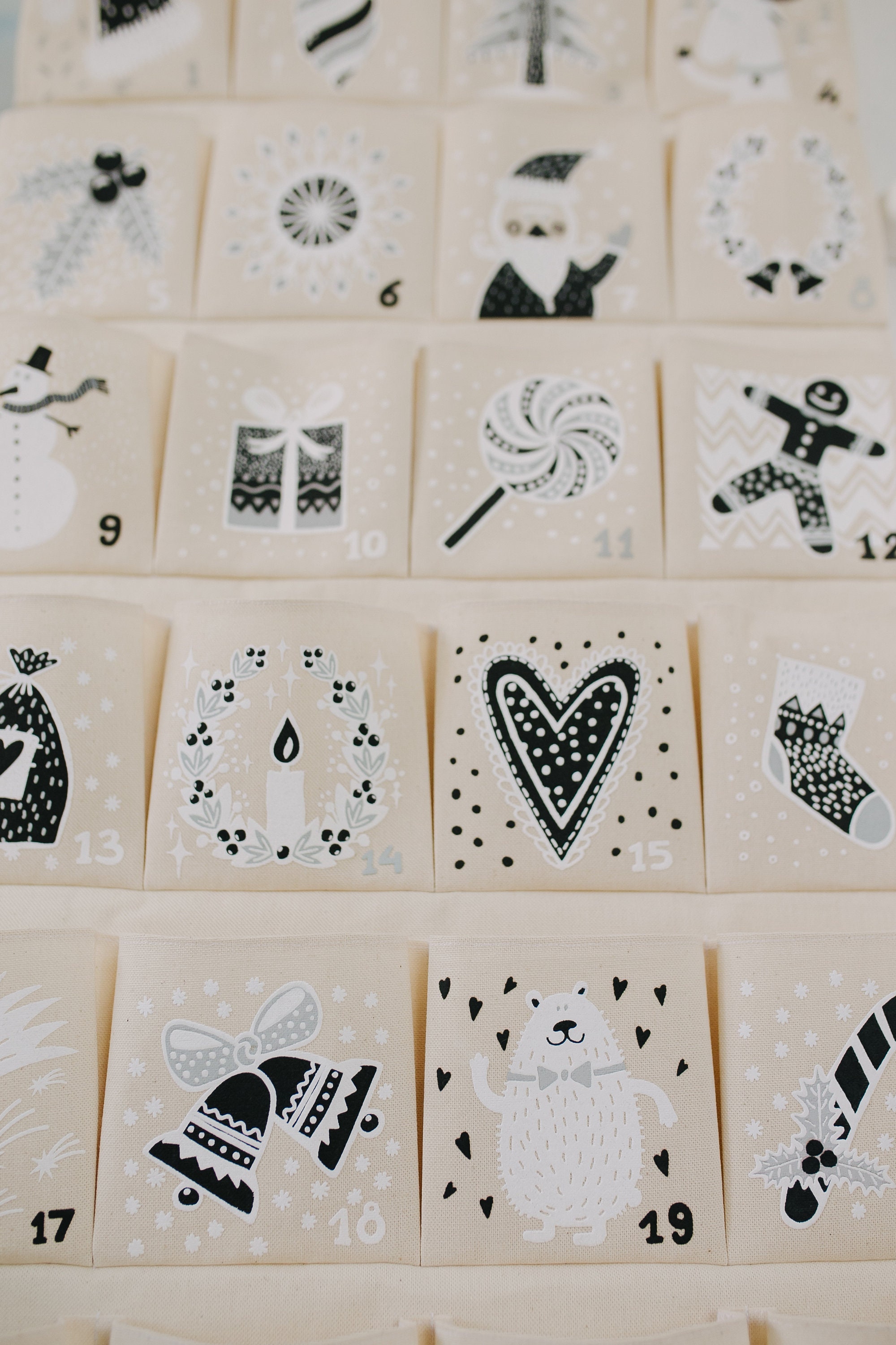 Personalized Advent Calendar for Kids Reusable Advent Calendars Treats ...