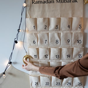 Ramadan Calendar Countdown Calendar Days to Eid Countdown Fabric ...