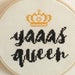 Cross Stitch Pattern Yaaas Queen Subversive Modern Broad City - Etsy