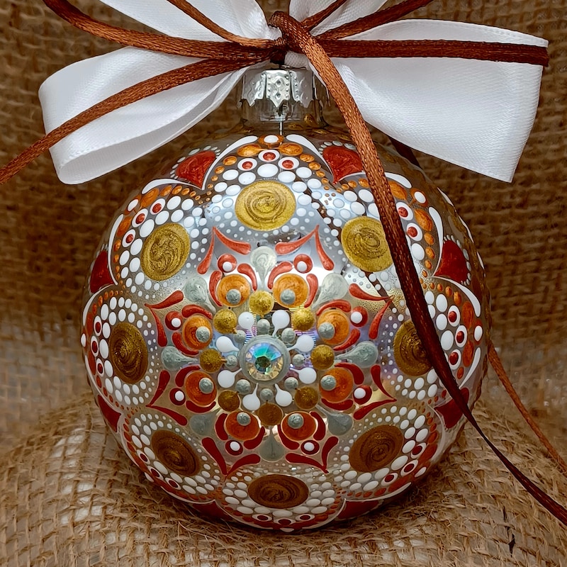 Hand Painted Bauble - Etsy