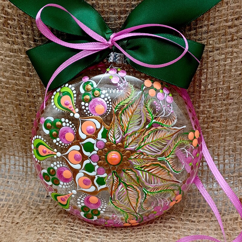 Hand Painted Bauble - Etsy