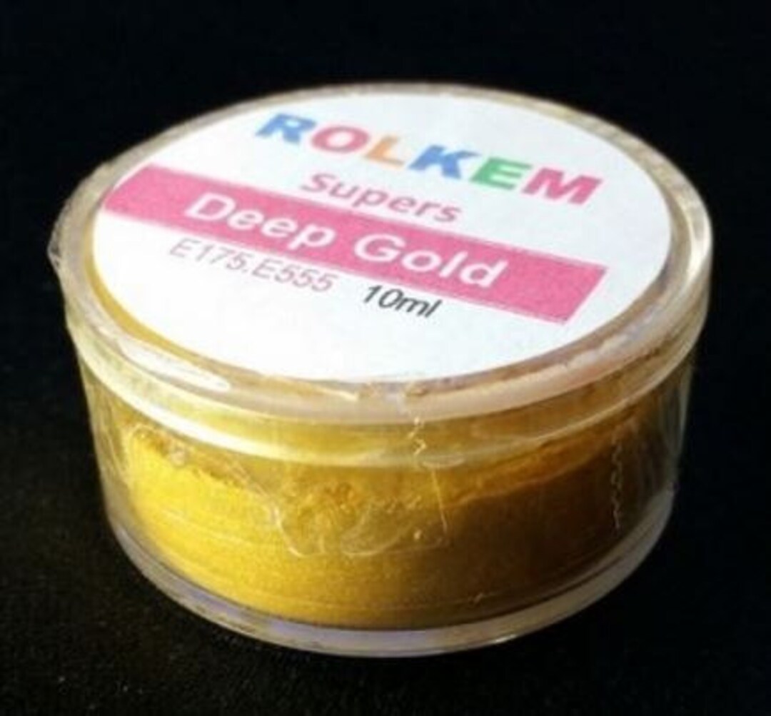 Deep Gold Metallic Super Dust by Rolkem DUS200 - Etsy