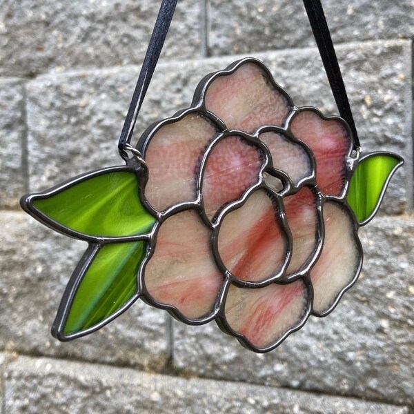Peony Stained Glass - Etsy
