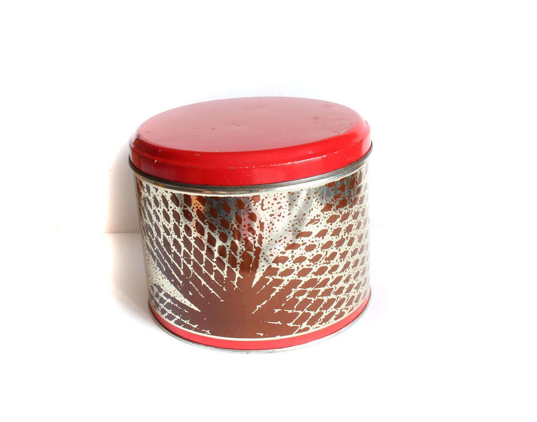 Vintage Food Container Food Storage Tin Food Canisters - Etsy