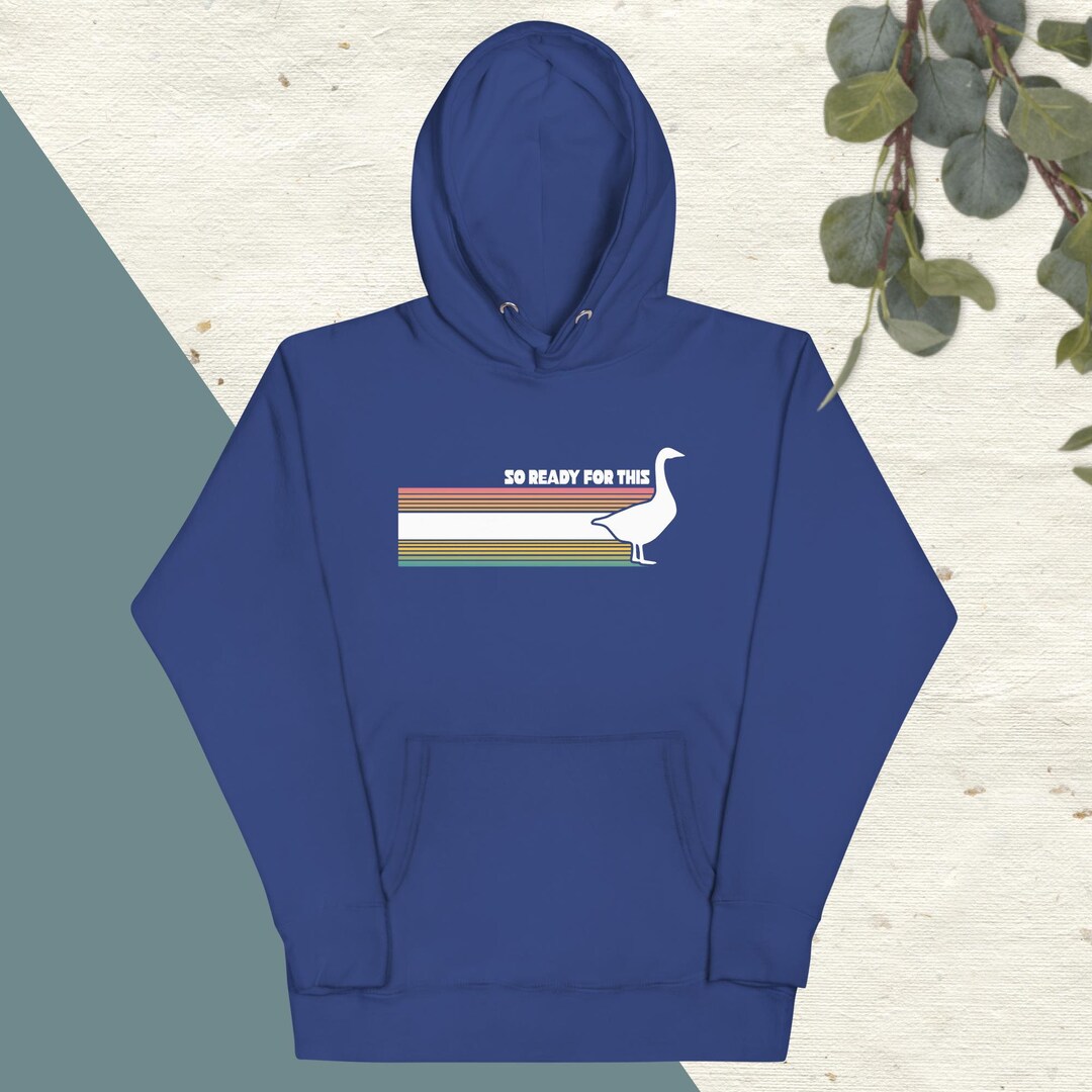 Goose so Ready Retro Unisex Hoodie - Etsy