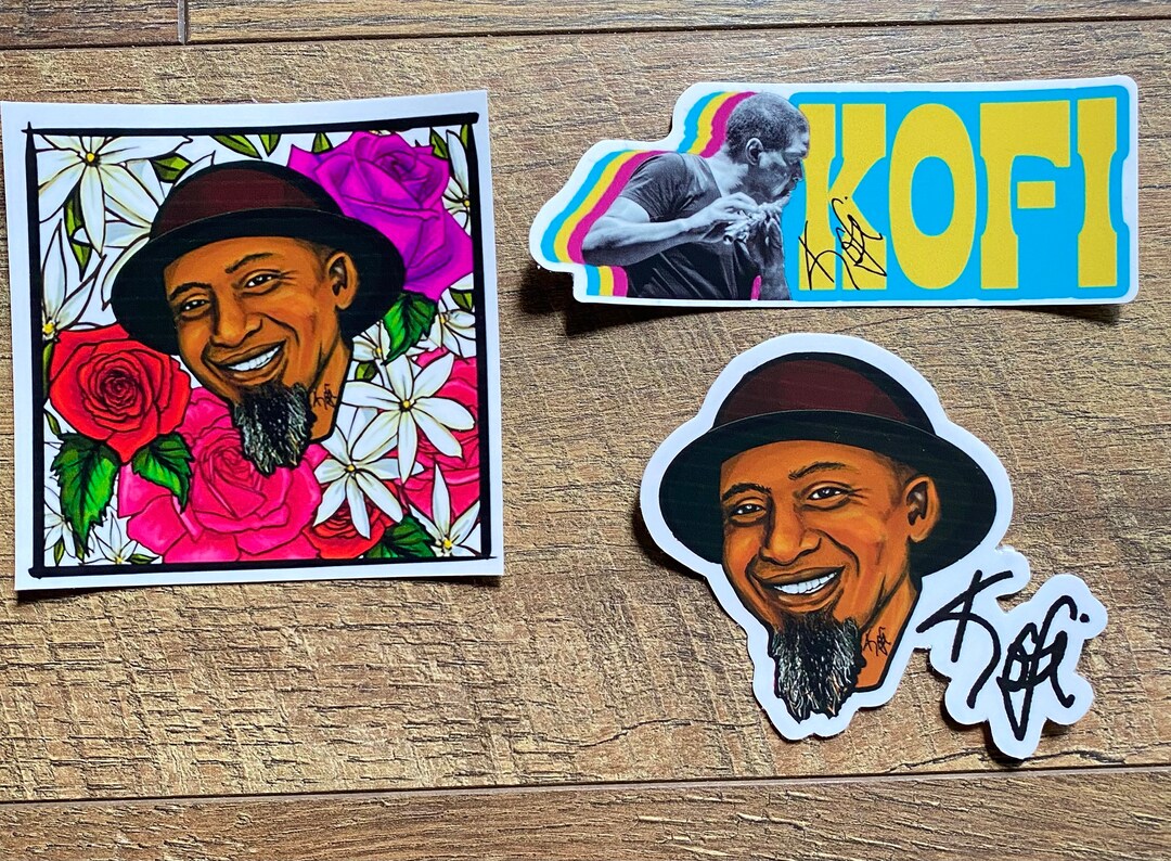KOFI Tribute Sticker Pack ( 85% of Proceeds Going to Music in the Park ...