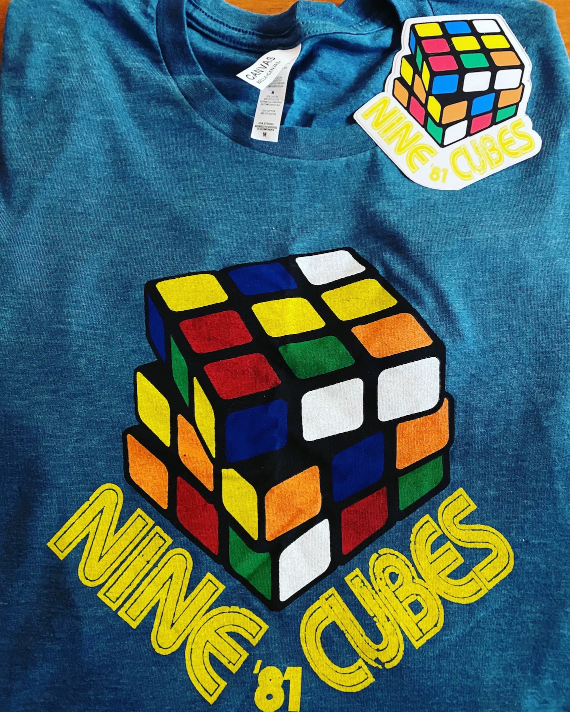 Phish Nine Cubes Rubix Cube Tshirt Discontinued | Etsy