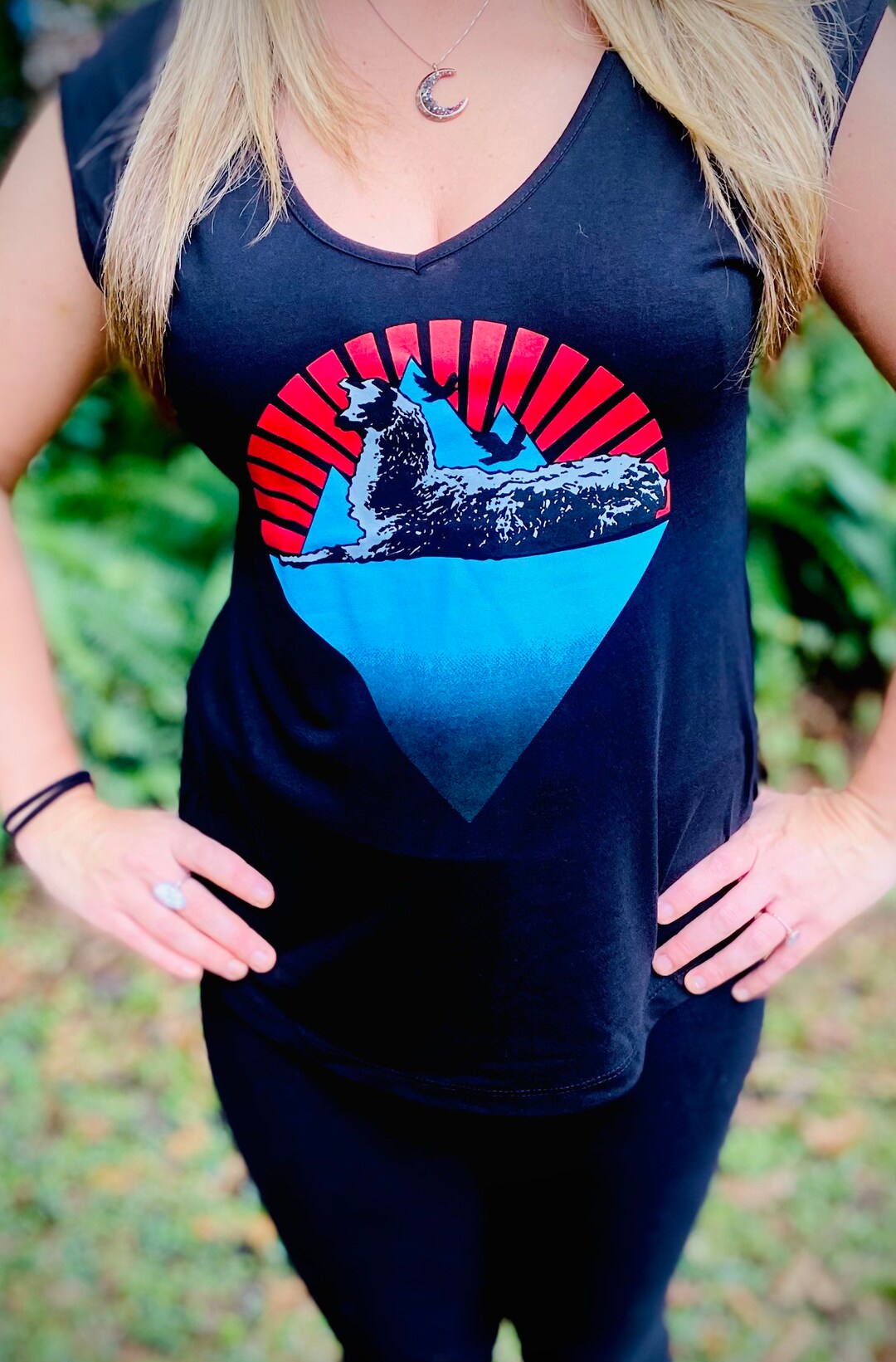 Phish Llama Womens Festival Sleeveless V - Etsy