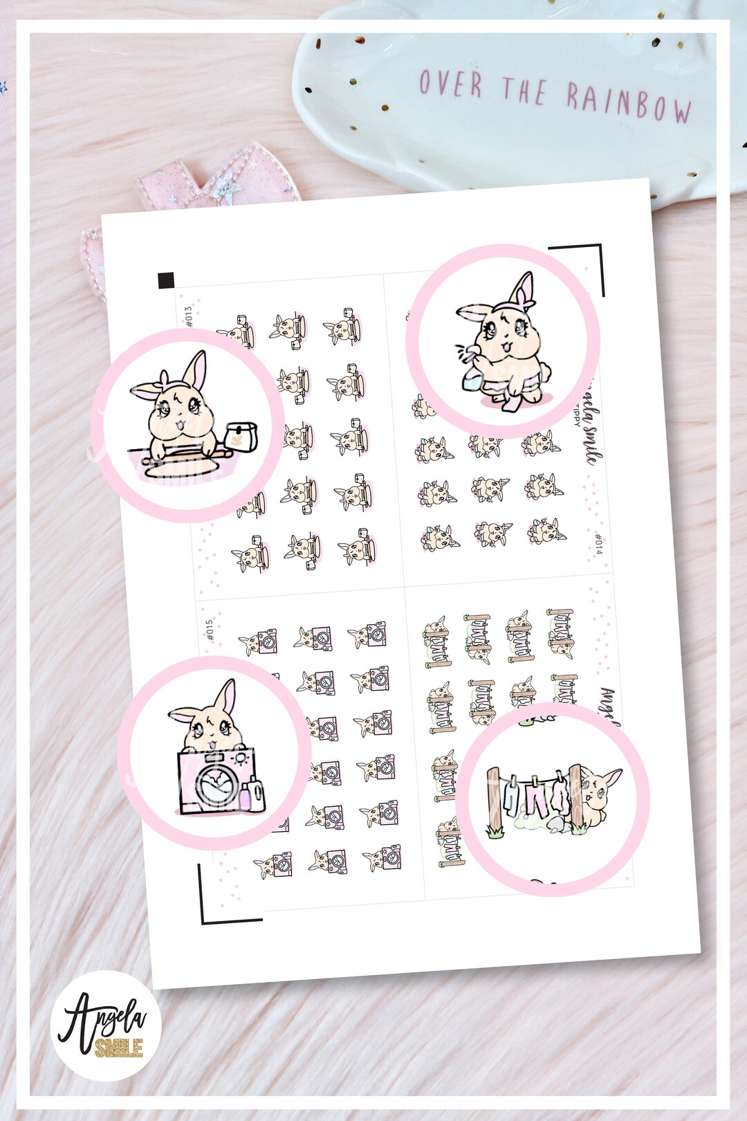 FUNCTIONAL ADHESIVES Functional STICKERS Tippy Home and - Etsy