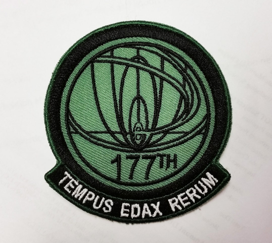 177th Temporal Recon Unit "tempus Edax Rerum" Insignia Patch - Etsy