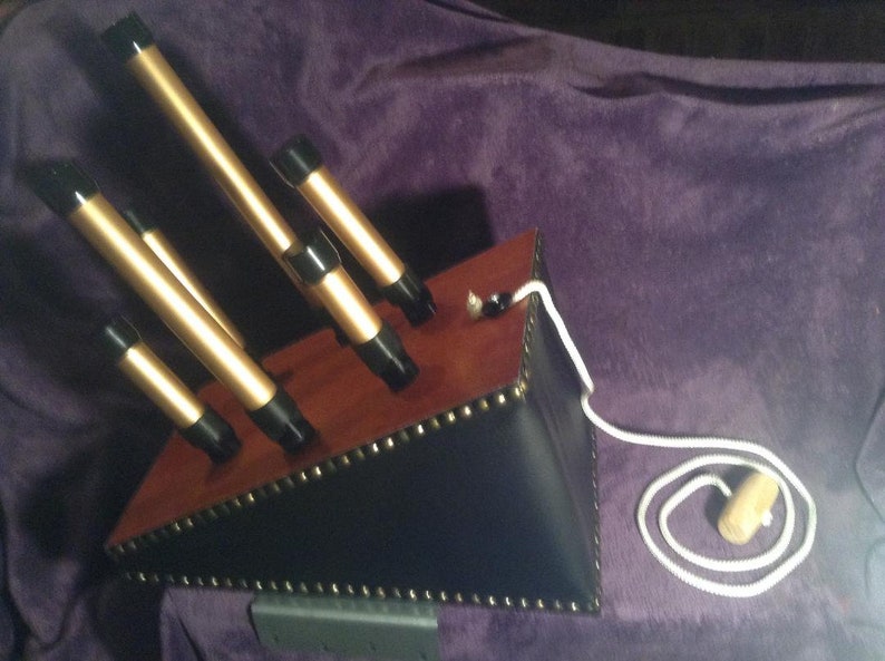 GIANT Wooden Railroad Bellows Train Whistle- BIG BOY 6 Tone Garden ...