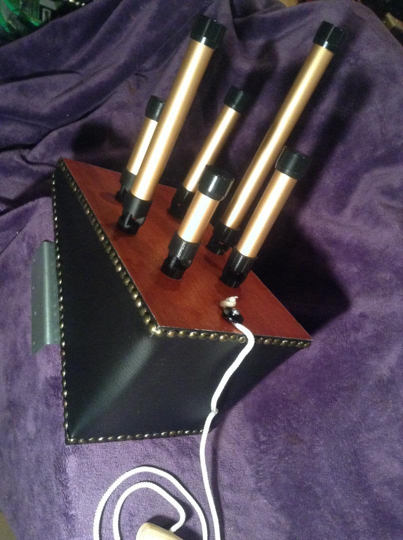 GIANT Wooden Railroad Bellows Train Whistle- BIG BOY 6 Tone Garden ...