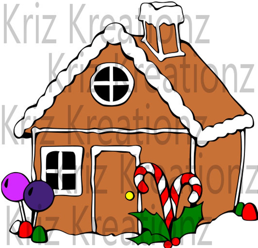 Gingerbread SVG Cut File - Etsy