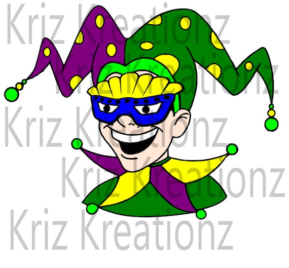 Jester SVG Cut File - Etsy