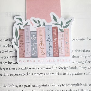Women of the Bible Magnetic Bookmark, Bible Verse Bookmark, Magnetic ...