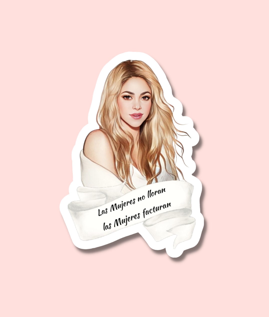 Shakira Sticker, Las Mujeres No Lloran, Laptop Sticker - Etsy
