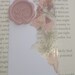 Dried Flower Bookmark, Wax Seal Bookmark, Gift for Readers, Bookish ...