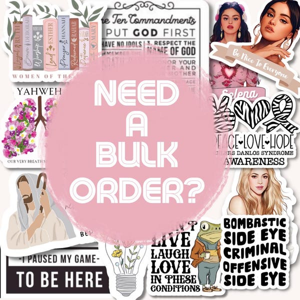 Bulk Stickers - Etsy