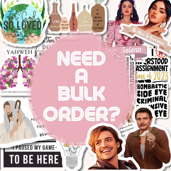 Bulk Stickers - Etsy